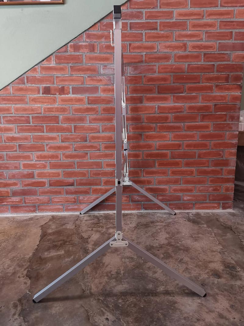 Collapsible Aluminium Road Blcok Sign V 3 With Carrying Bag