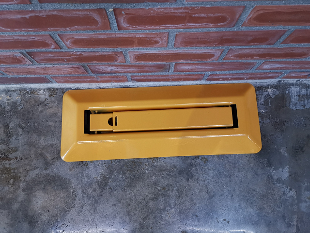 Folding Steel Parking Barrier Lock