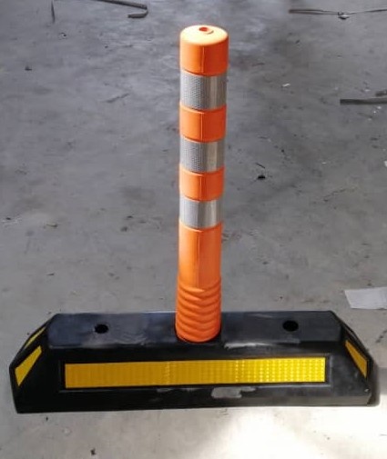 RUBBER LANE BLOCK HAVYDUTY WITH FLEXIBLE POST