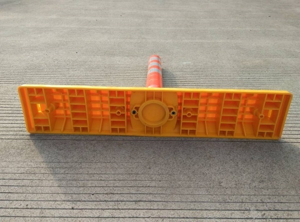 Plastic Lane Block with Yellow Base Colour