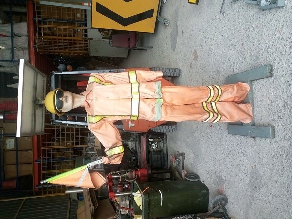 Solar Moveable Traffic Flagman/ Robot Set