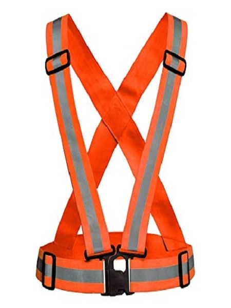 Reflective Safety Vest Belt Orange