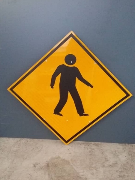 Signboard Pedestrian Crossing (WD.14)-HIP Sticker
