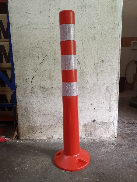 Reboundable & Flexible Warning Post Orange (RP5)