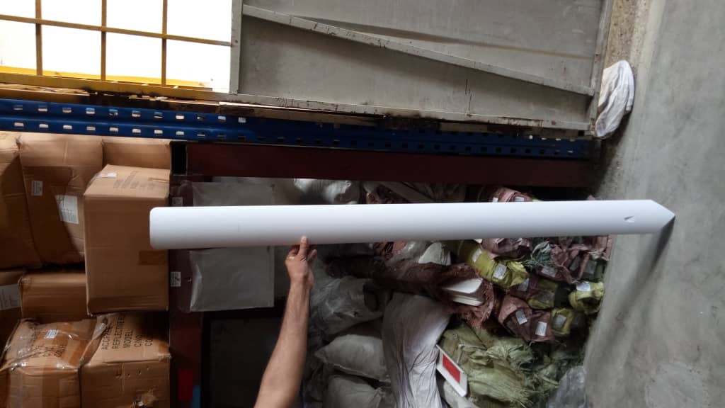 PVC Flexible Delineator All White