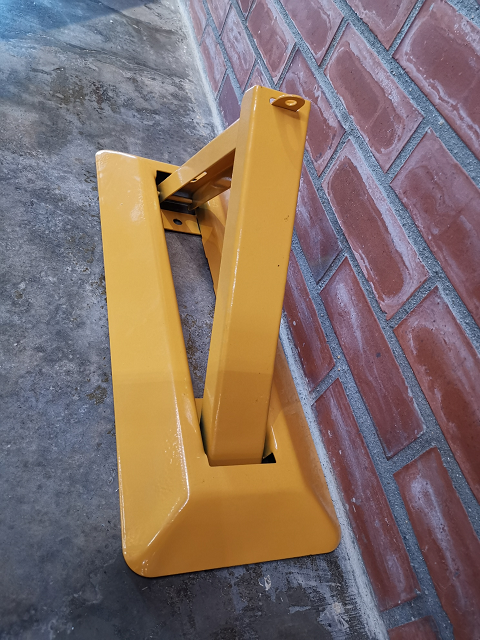 Folding Steel Parking Barrier Lock