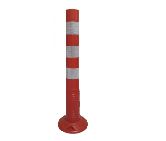 REBOUNDABLE & FLEXIBLE WARNING POST RED PU WITH PE (PU2)