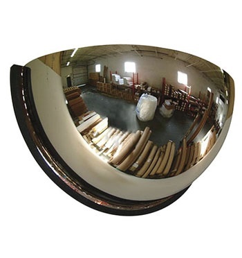 Polycarbonate Dome Convex Mirror 180° - 600mm