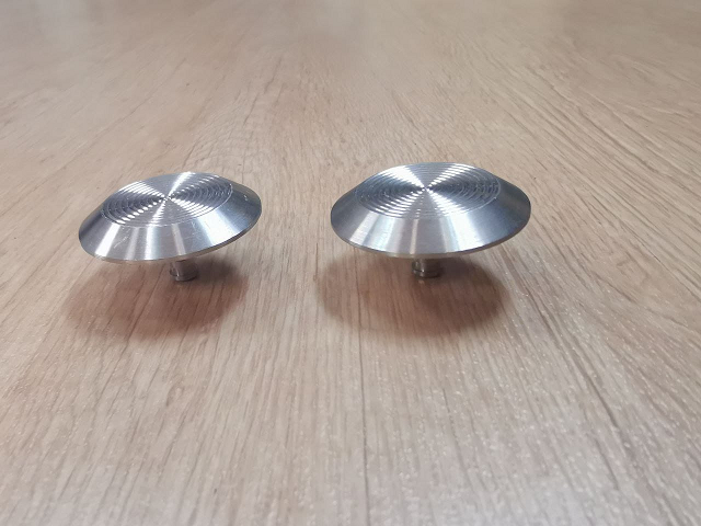 STAINLESS STEEL BLIND TACTILE STUD (STOP)