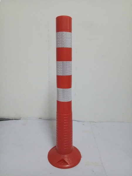 REBOUNDABLE & FLEXIBLE WARNING POST RED PU WITH PE (PU2)
