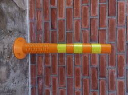 Flexible Reboundable Soft PU Post Yellow Sticker